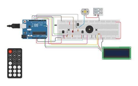 Circuit Design Tinkercad Sketch Of Smart House Tinkercad