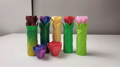 Rose Saber Collapsible Free 3d Print Model Makerworld