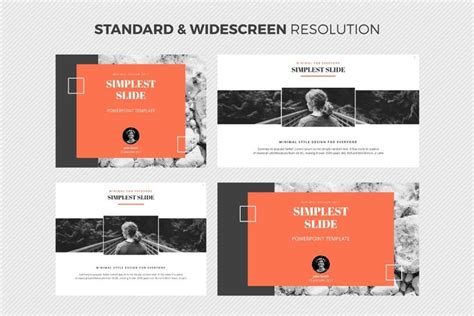 Simplest Slide Powerpoint Template Powerpoint Templates Powerpoint Templates