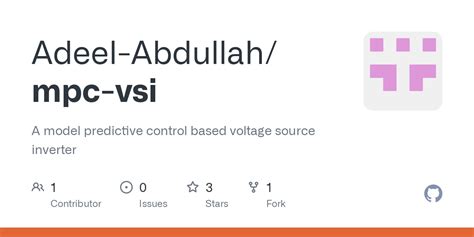 Github Adeel Abdullahmpc Vsi A Model Predictive Control Based