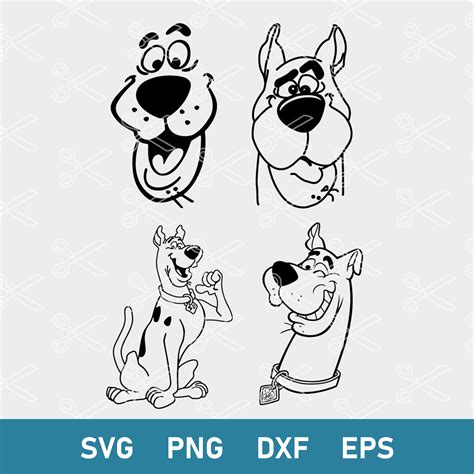 Scooby Doo Bundle Svg Scooby Doo Svg Cartoon Svg Png Dxf Inspire