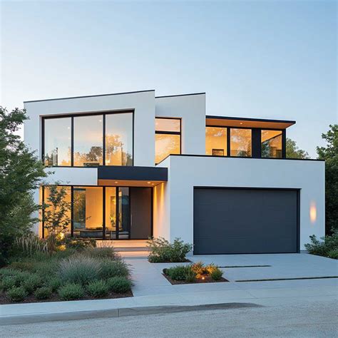 White House Exterior With Charcoal Gray Trim 9 Design Ideas