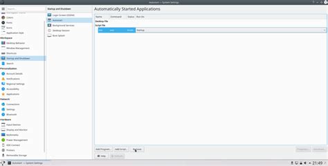 How To Autostart Programs On Kde Plasma 5