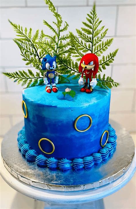 Sonic The Hedgehog Birthday Cake Ideas Images Pictures Sonic