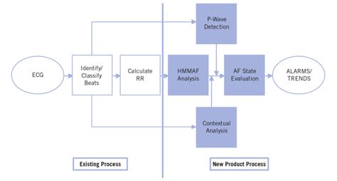 atrial fibrillation detection for patient monitoring clinical view