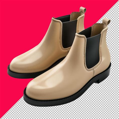 귀여운 시 부츠 3d 고립 렌더 투명 배경 Png Psd 프리미엄 Ai 생성 Psd
