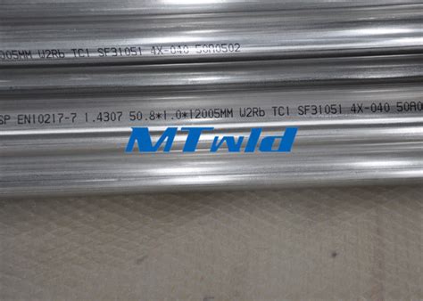 tp316ti stainless steel welded tube astm a269 asme sa269 for chemical