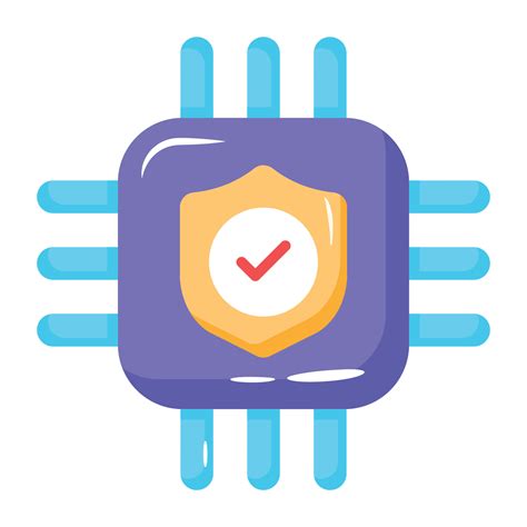 Trendy Microchip Security Vector Art At Vecteezy