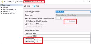 Contained Availability Groups In SQL Server 2022 SQLHA