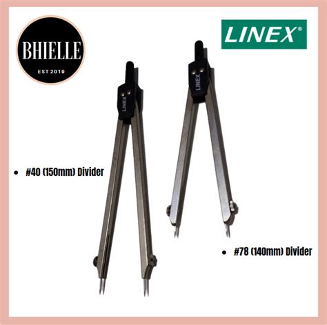 Linex Compass Divider 140mm 150mm Lazada Ph