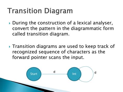 PPT Scanning Parsing And Transition Diagrams PowerPoint Presentation ID