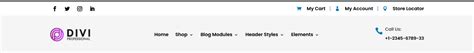 Woo Header Styles Find Popular Divi Layouts Sections