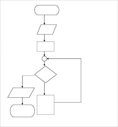 Flow Chart And Examples In Word And Pdf Formats Page Of