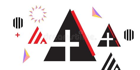 Abstract Background With Colorful Geometric Elements Stock Vector Illustration Of Background