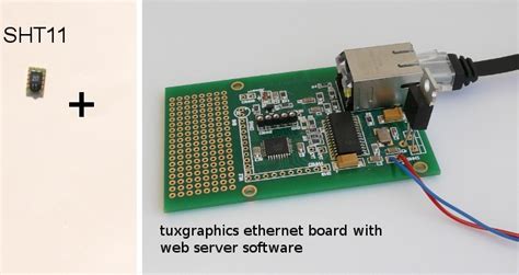 Tuxgraphics Org Temperature And Humidity Measurements With The AVR Web Server