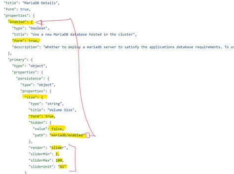 Adapt Basic Forms To A JSONSchema Compliant Spec Issue Vmware Tanzu Kubeapps GitHub