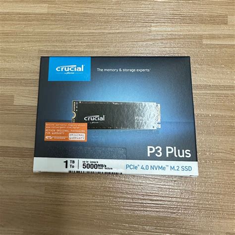 Tb Crucial P Plus Pcie Nvme M Ssd Solid State Drive Computers Tech Parts