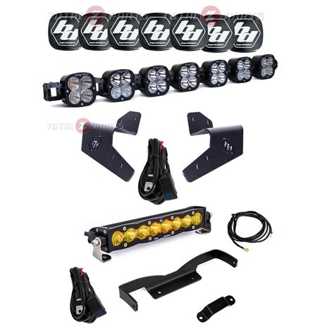 Baja Designs® Xl Linkable Roof Kit S8 Amber Shock Mount Light Bar Kit