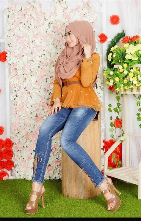 Pin oleh arjesi di gaya hijab masa kini | Gaya hijab, Mode wanita ...