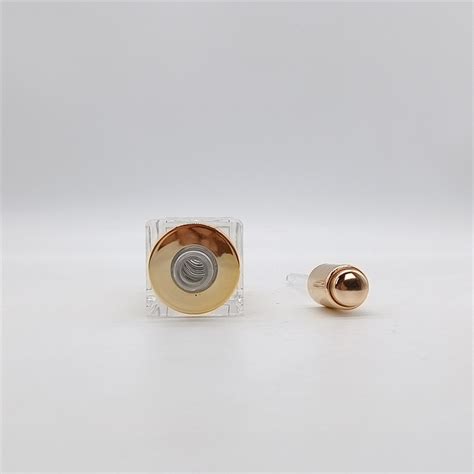 2023 인기 있는 30ml 정사각형 아크릴 점적기 병 빈 30g 화장품 얼굴 세럼 병 맞춤 디자인 포장