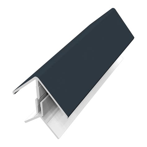 Freefoam Pvc Cladding Shiplap Corner Trim Woodgrain Anthracite 5000mm Myers Building And Timber