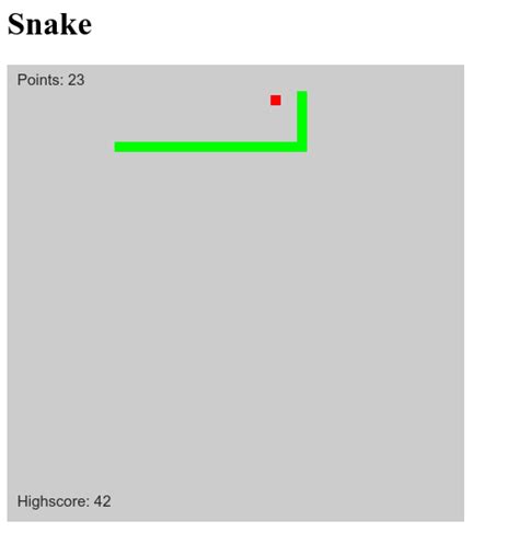 GitHub Inclooder Snake Js Simple Snake Game Written In Javascript And Html S Canvas