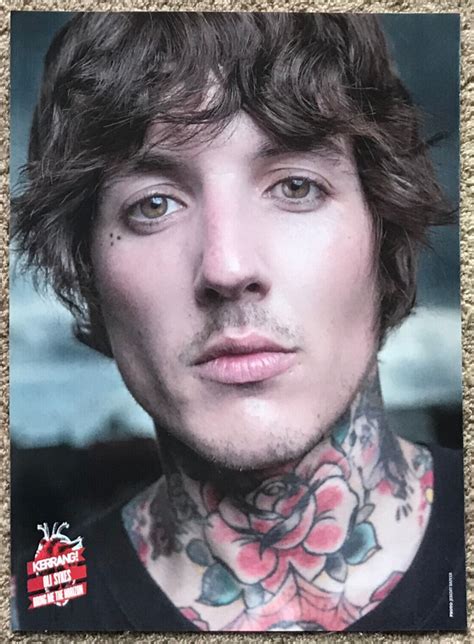 Oli Sykes Leg Tattoos Rockers Before After Getting Blackout Tattoos