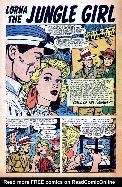 Read Online Lorna The Jungle Girl Comic Issue 17 Read Online Lorna The Jungle Girl Comic Issue 17