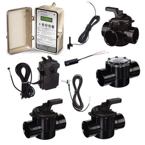 Automated Temperature Control Kit Digital Solar Control Box Motorize
