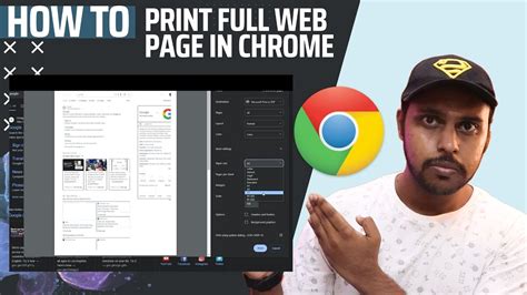 How To Print Full Web Page In Chrome How To Print A Page From Chrome YouTube