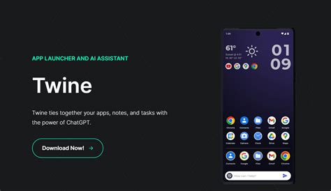 Twine Ai Launcher Ai Powered Quick Answers Notes Tasks On