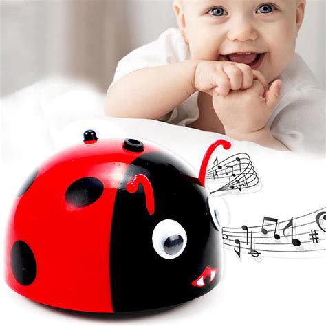 Sensor Infravermelho Elétrico Smart Escape Toy Simulation Joaninha Em