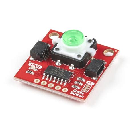 Sparkfun Qwiic Button Green Led Bob 16842 Sparkfun製｜電子部品・半導体通販のマルツ