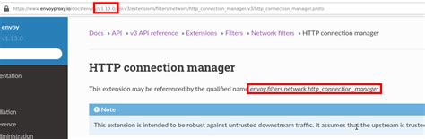 front proxy example didn t find a registered implementation for name