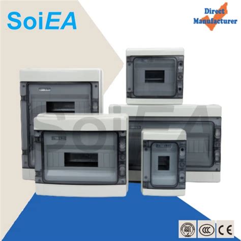 2 4 6 8 In 1 Out Pvc Distribution Box Ip65 1000v Pv Dc Combiner Box For