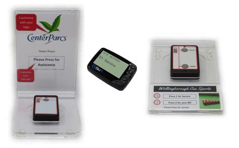 push button paging system pager call systems