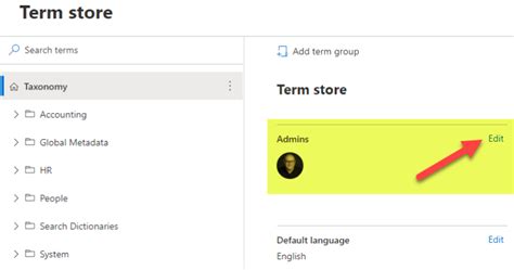 3 security roles of a sharepoint term store sharepoint maven