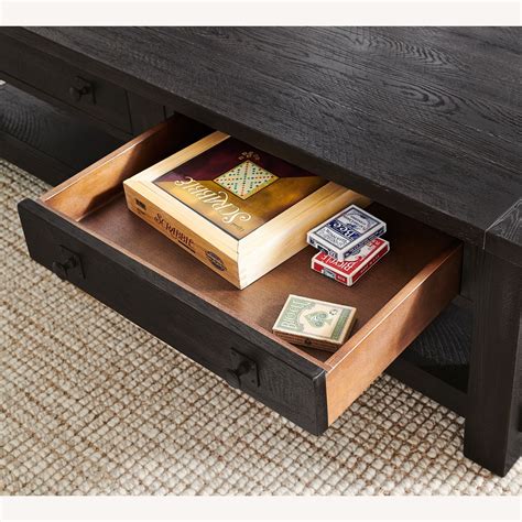 Pottery Barn Benchwright Rectangular Coffee Table Aptdeco