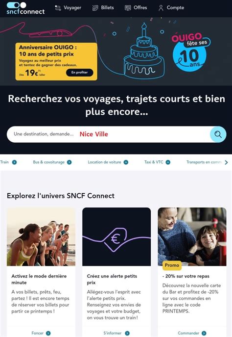 나홀로 유럽여행 준비하기 4 파리 니스 이동 야간 기차 Sncf Connect Trains And Trajets 예약 방법 네이버 블로그
