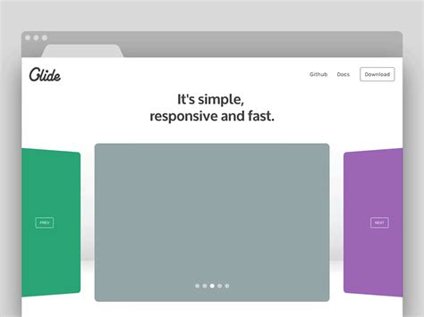 Glide Js Simple Responsive And Fast JQuery Carousel Slider