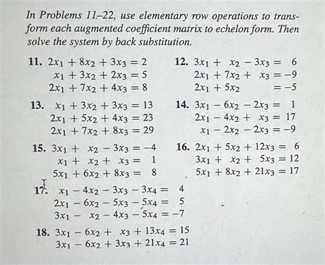 Solved Iplease Do Question 14 ﻿and 18 ﻿in Problems 11 22