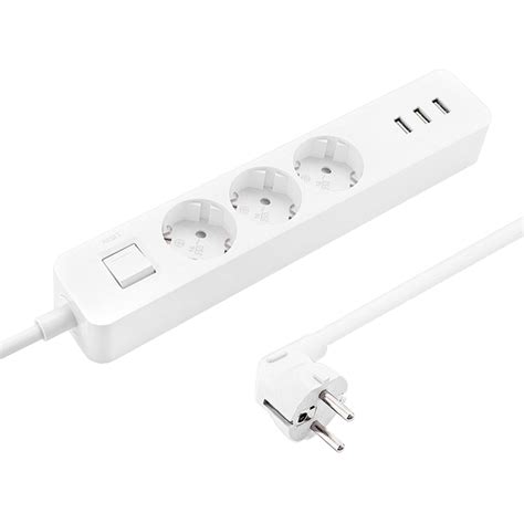 Сетевой фильтр Xiaomi Mi Power Strip 3 USB белый : купить по выгодной ...