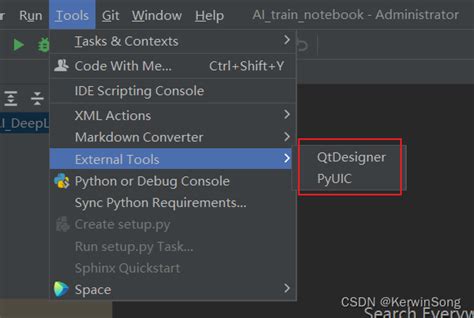 python pycharm QT CSDN博客