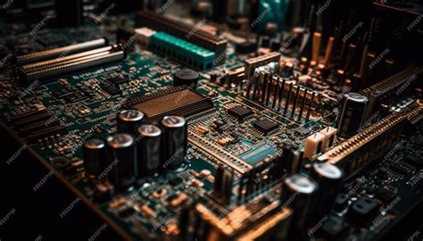 Premium Photo Computer Chip Circuit Board Semiconductor Electrical