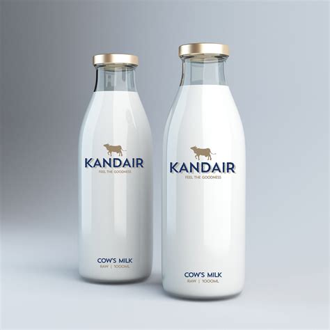Milk Brand Logo And Packaging Design On Behance