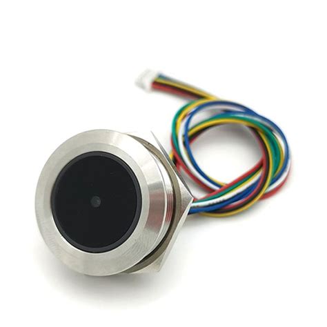 gm861 metal led control ring indicator light uart interface 1d 2d bar