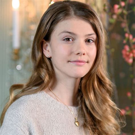 Swedens Princess Estelle 13 Makes Appearance At Sculpture Park With