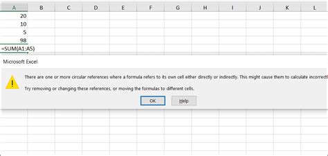 How To Find Circular References In Excel