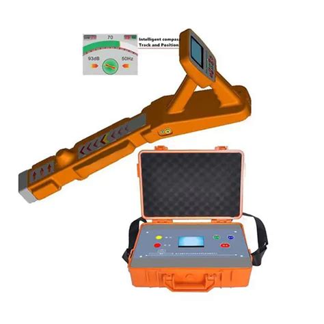 Multi Frequency Underground Cable Metal Pipeline Path Tracer Depth Detector Pipeline Detector