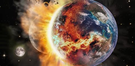 Awesome Planets Colliding With Each Other